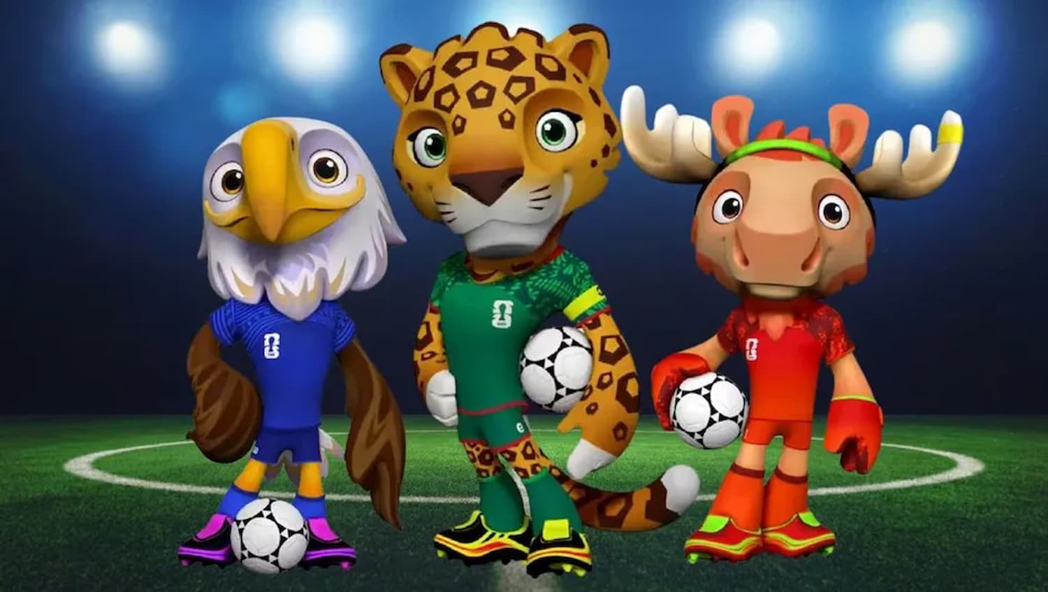 Maple, Zayu y Clutch: alce, jaguar y águila serán las mascotas del ...